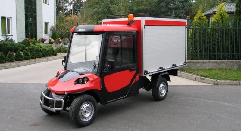 Melex 391 Cargo und Melex 395 Cargo – Melex Elektro Nutzfahrzeuge