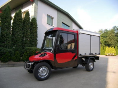 Melex 391 Cargo und Melex 395 Cargo – Melex Elektro Nutzfahrzeuge