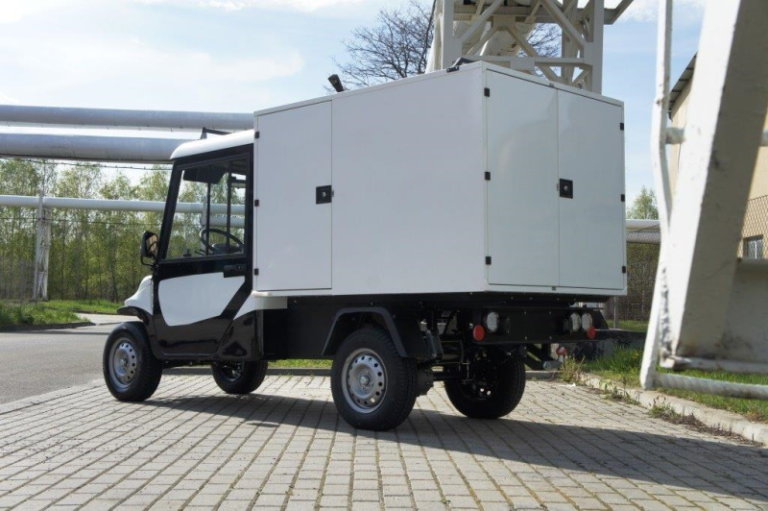 Melex 391 Cargo und Melex 395 Cargo – Melex Elektro Nutzfahrzeuge