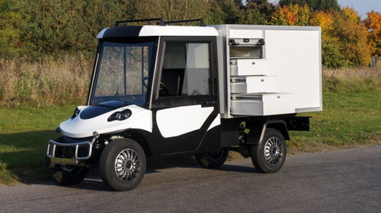 Melex 391 Cargo und Melex 395 Cargo – Melex Elektro Nutzfahrzeuge