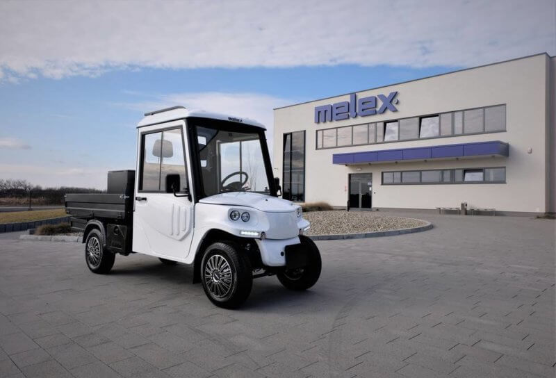 Melex 391 Cargo und Melex 395 Cargo – Melex Elektro Nutzfahrzeuge