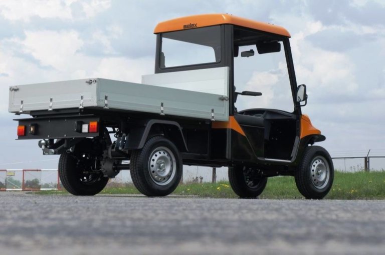 Melex 391 Cargo und Melex 395 Cargo – Melex Elektro Nutzfahrzeuge